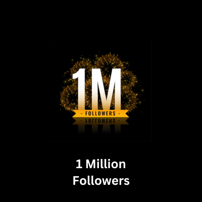 1 Million Followers | Social Media Growth Services